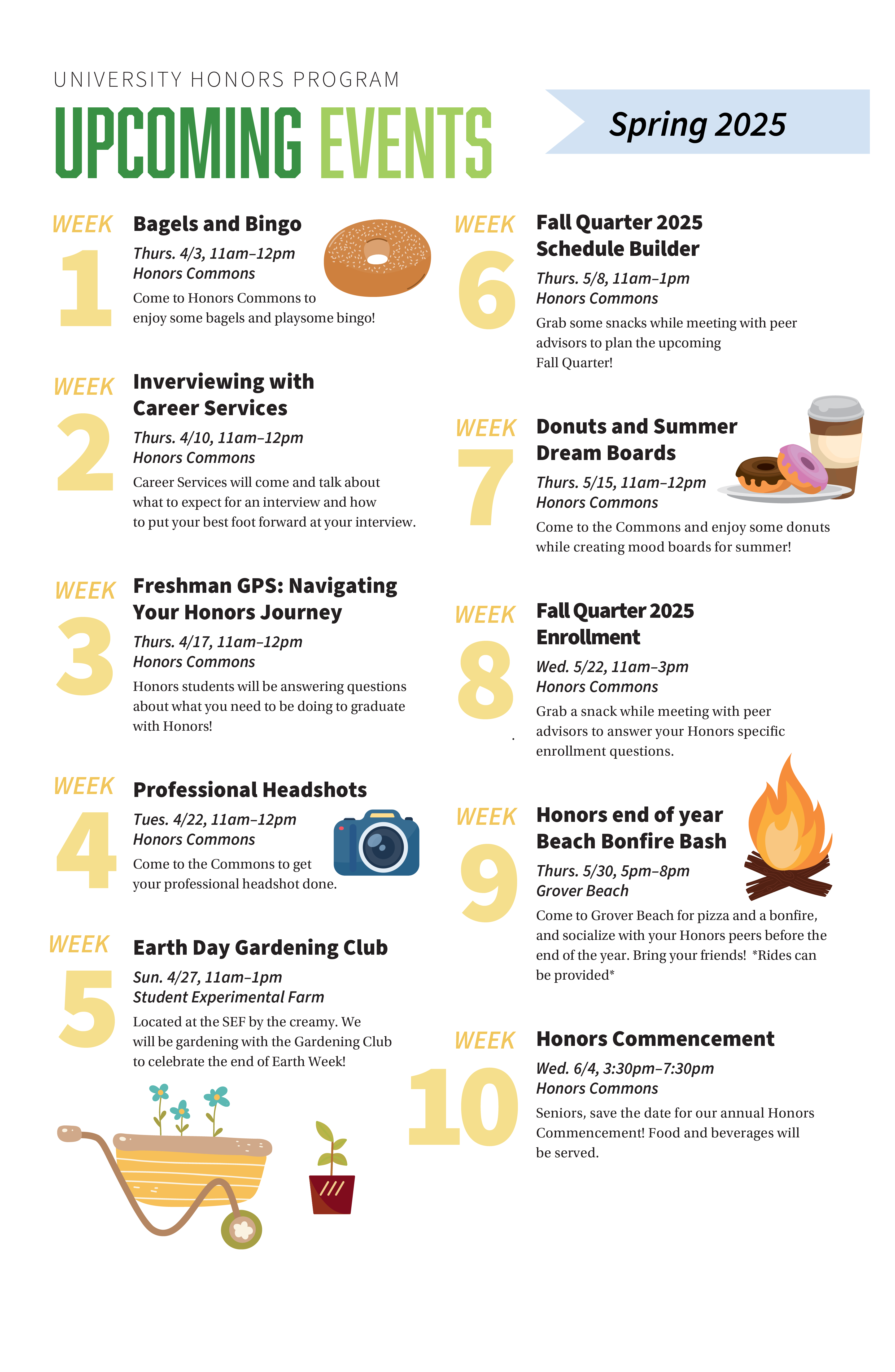 Events - University Honors Program - Cal Poly, San Luis Obispo